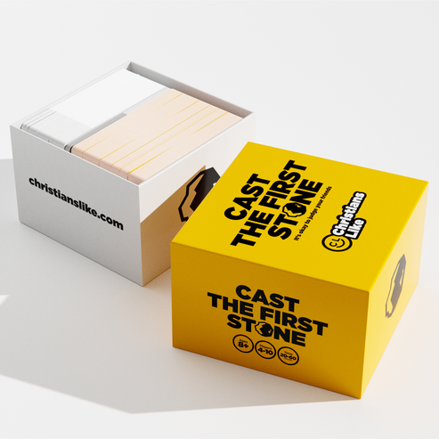 Cast The First Stone – Cards Christians Like