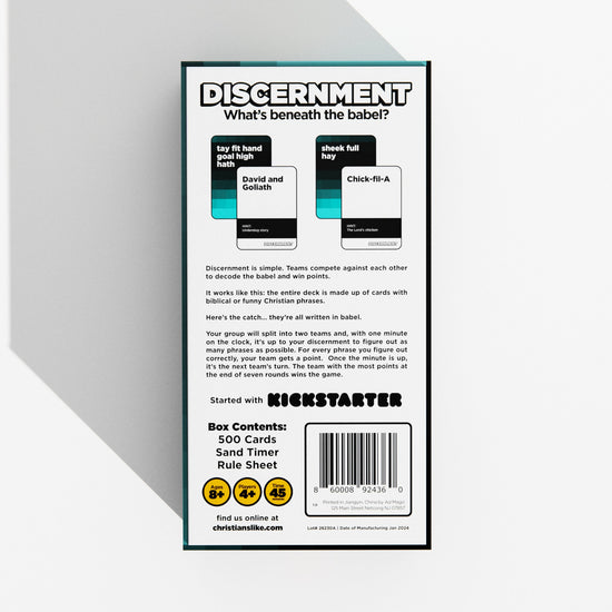 Discernment Card Game For Christian Group Fun – Cards Christians Like